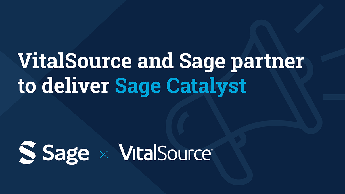 VitalSource and Sage Partner to Enhance the Student Experience