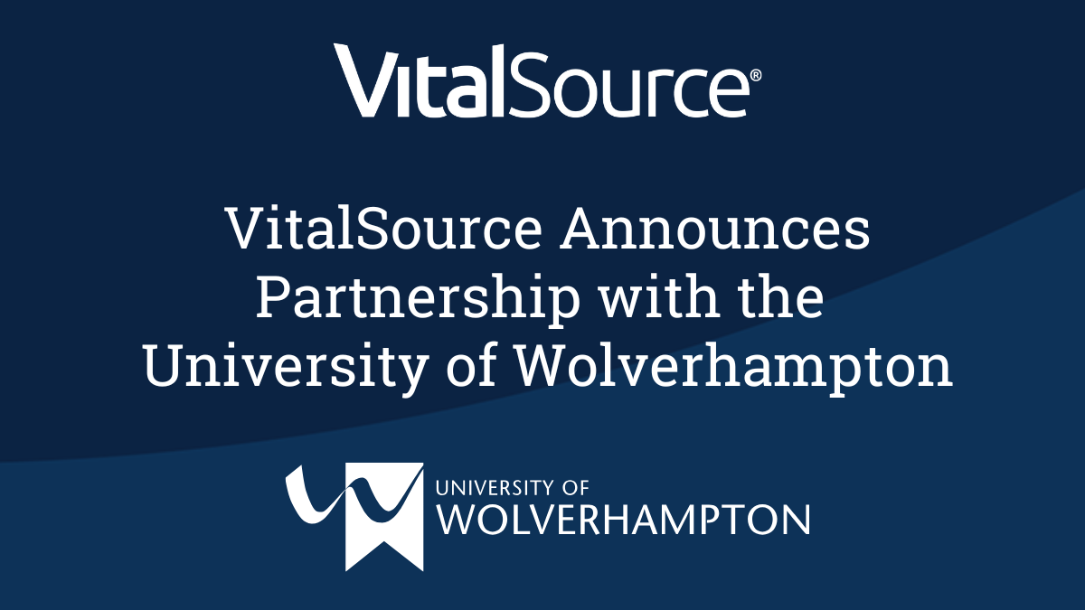 VitalSource Announces Partnership with the University of Wolverhampton